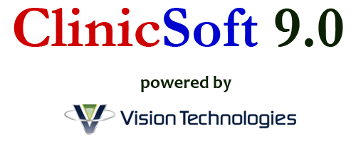 ClinicSoft 9.0 - Powered By Vision Technologies
